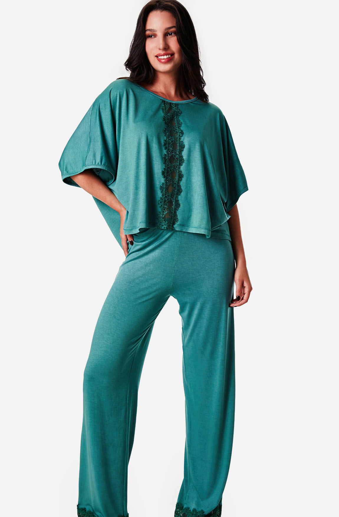 Pijama Longo Malha Equador - Jogê